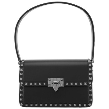 Valentino Garavani Rockstud Foldover Top Mini Shoulder Bag ...