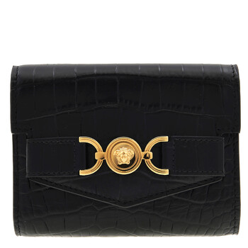 Versace Medusa Plaque Calf Leather Clutch Bag 1015816-1A10544-BLACK ...