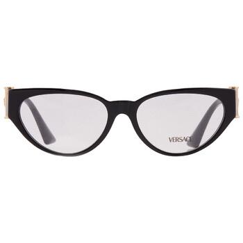 Versace Demo Cat Eye Ladies Eyeglasses VE3330 GB1 55 8056597730952 ...