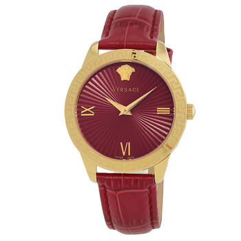 Versace Medusa Infinite Quartz Red Dial Men's Watch VE7E00523 ...