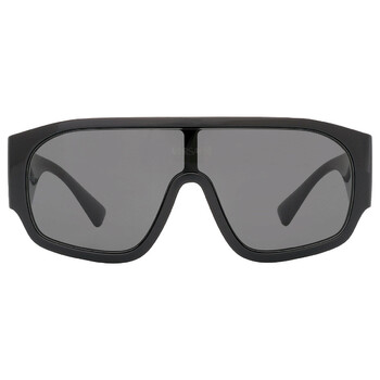Versace Dark Grey Shield Unisex Sunglasses VE4475 536087 142 ...