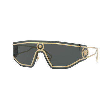 Versace Grey Shield Ladies Sunglasses VE2265 100287 44 8056597943697 ...