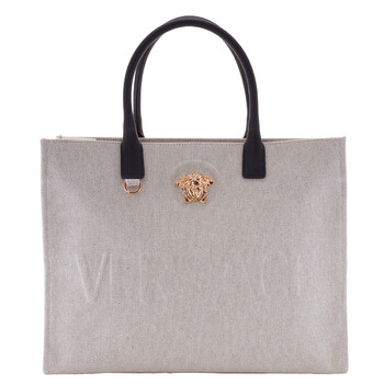 Versace La Medusa Top Handle Bag 1004741_1A03494-ROPE+BLACK-GOLD ...