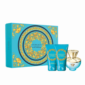 Versace Ladies Dylan Turquoise Gift Set Fragrances 8011003876808 ...