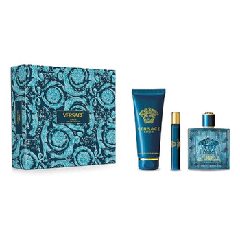 Versace Men's Versace Eros Gift Set Fragrances 8011003893706 ...