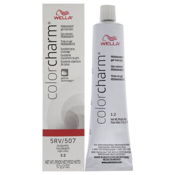 Wella Color Charm Permanent Hair Color Gel 2 oz 7A 672 Medium Smokey ...