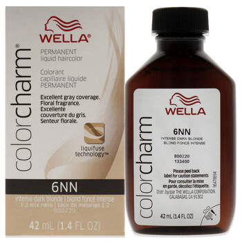 Wella Unisex Color Charm Permanent Liquid Hair Color 1.42 Oz 7nn Inte ...