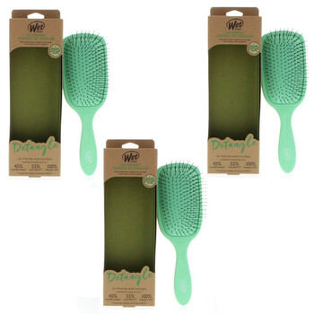 Wet Brush Go Green Paddle Detangler Green Hair Care 810390038145 ...