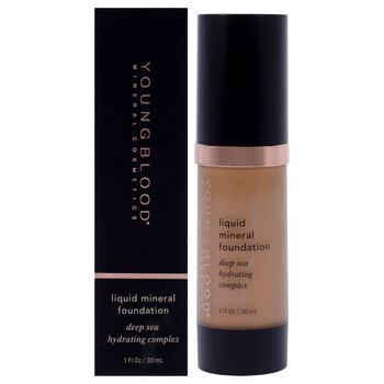 Youngblood Ladies Liquid Mineral Foundation 1 oz Golden Tan Makeup ...