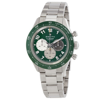 Zenith Chronomaster Sport Automatic Green Dial Men's Watch 03.3119.3600 ...