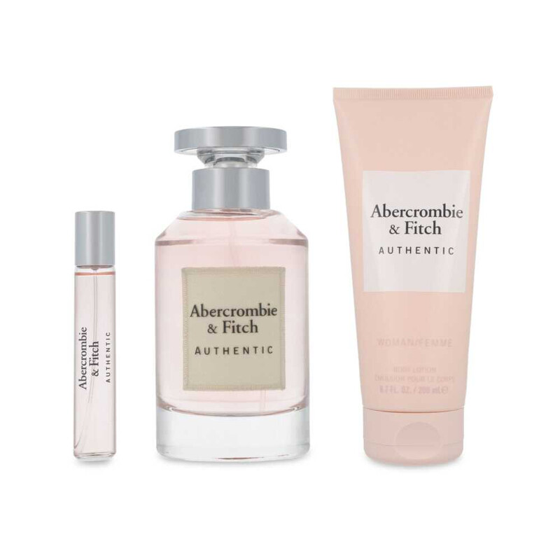 Abercrombie And Fitch Ladies Authentic Gift Set Fragrances 085715170057 ...