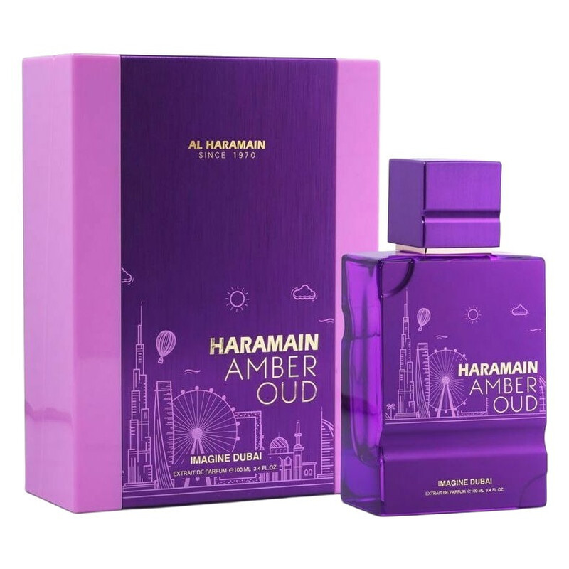 Al Haramain Unisex Amber Oud Imagine Dubai Extrait de Parfum Spray 3.38 ...