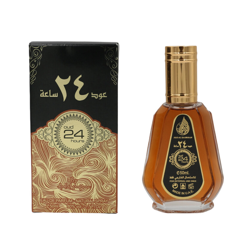 Ard Al Zaafaran Unisex Oud 24 Hours EDP Spray 1.7 oz Fragrances ...