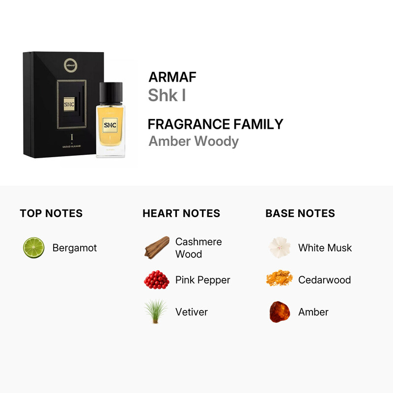 Armaf Men's Shk I EDP Spray 3.4 oz Fragrances 6295199800263 ...