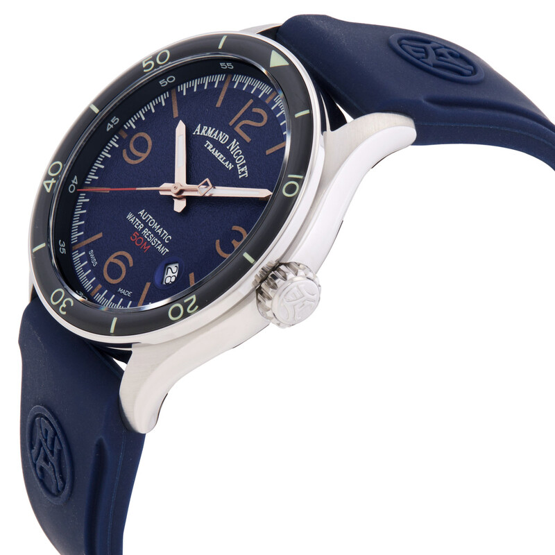 Armand Nicolet M2H Automatic Blue Dial Men's Watch A740HNA-BS-GG2710U ...