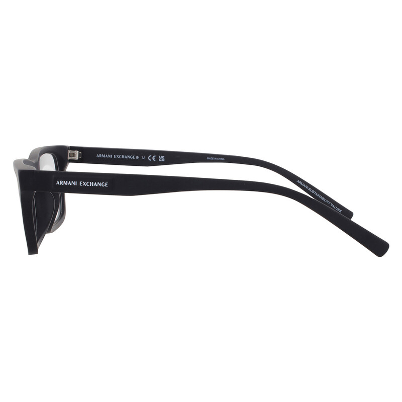 Armani Exchange Demo Pilot Men's Eyeglasses AX3115F 8078 55 ...