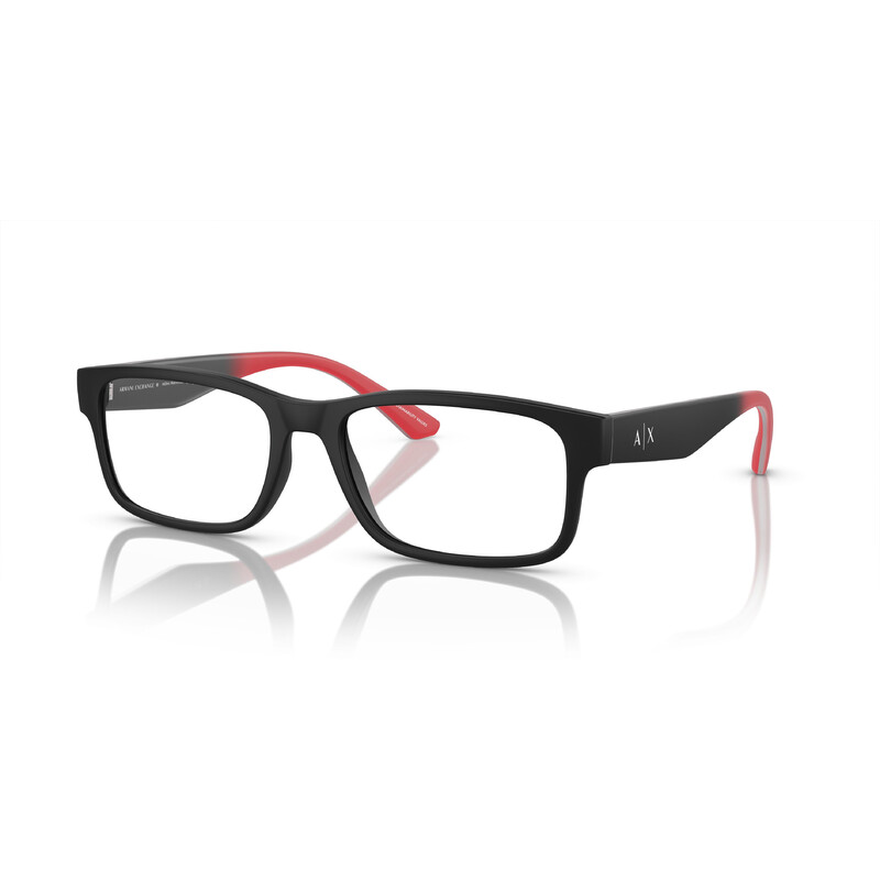 Armani Exchange Demo Rectangular Men's Eyeglasses AX3106F 8078 56 ...