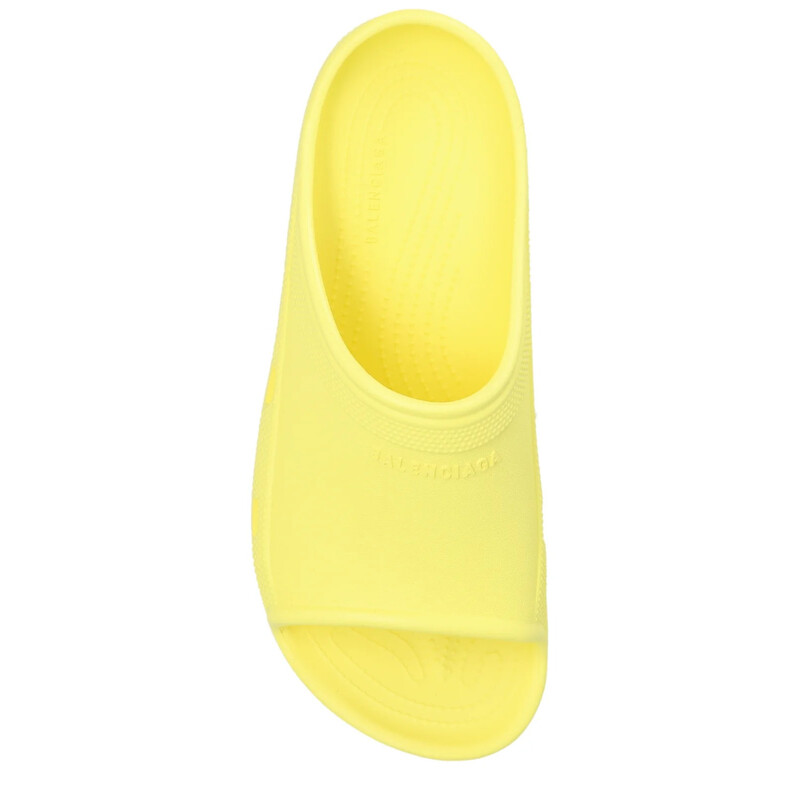 Balenciaga Pool Crocs Slides In Citrus, Brand Size 45 ( US Size 12 ...