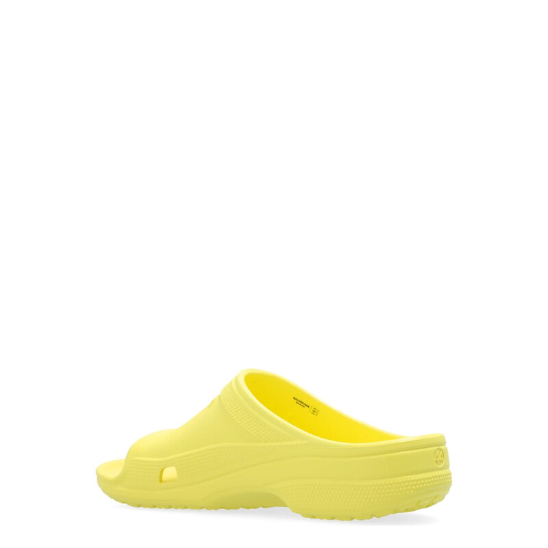 Balenciaga Pool Crocs Slides In Citrus, Brand Size 45 ( US Size 12 ...