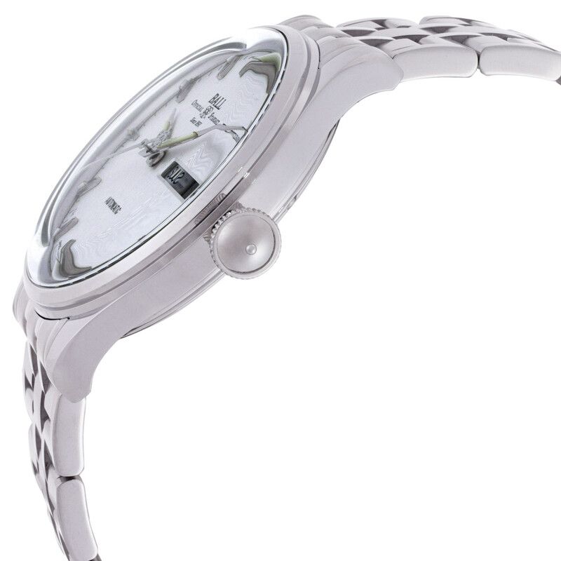 Ball Trainmaster Eternity Automatic Silver Dial Men's Watch NM2080D-S1J ...