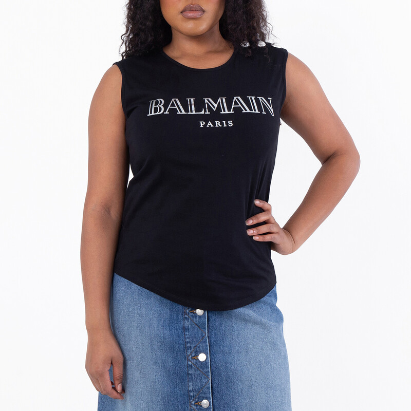 Balmain Womens Metal Button Vest, Size Small UF11000I366-EAC - Clothing ...