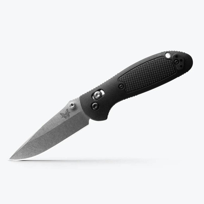 Benchmade Sharp Mini Griptilian® Drop- Point Knife 556-S30V ...