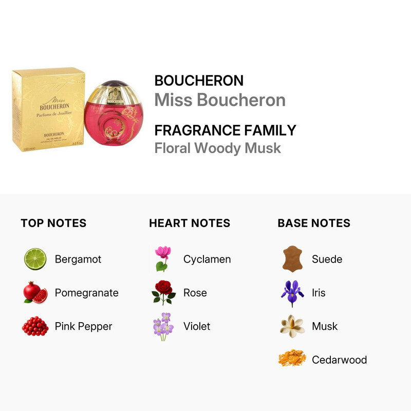Boucheron Ladies Miss Boucheron EDP Spray 3.3 oz Fragrances ...