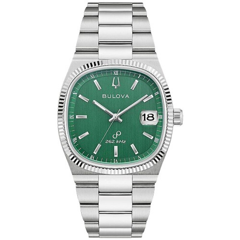 Bulova Super Seville Quartz Green Dial Men's Watch 96B439 042429599772 ...