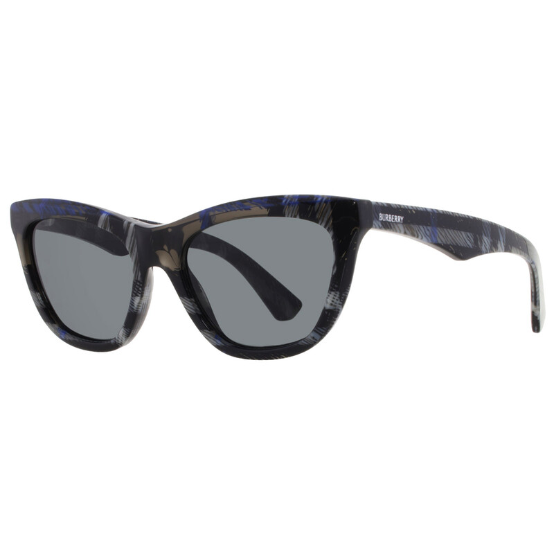 Burberry Dark Grey Cat Eye Ladies Sunglasses BE4435 414787 53 ...