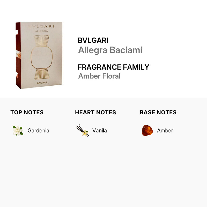 Bvlgari Ladies Allegra Baciami EDP 0.05 oz Fragrances 783320416002 ...