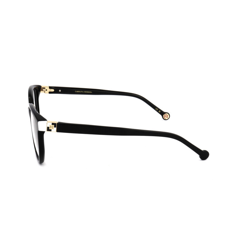 Carolina Herrera Ladies Black Rectangular Eyeglass Frames HER 0241 ...