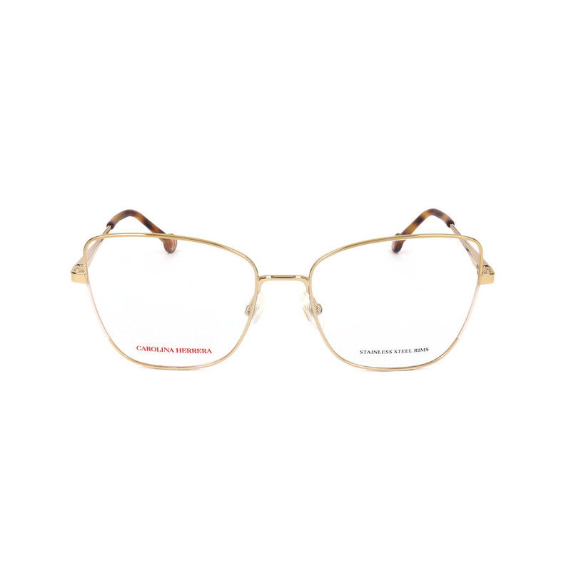 Carolina Herrera Ladies Gold Tone Butterfly Eyeglass Frames HER 0209-2 ...