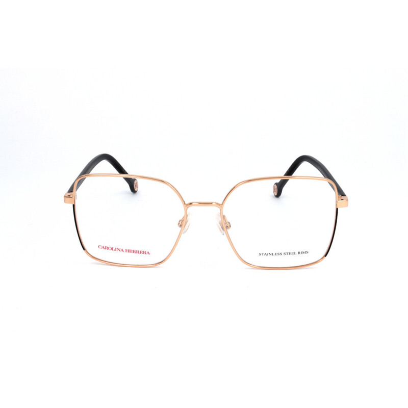 Carolina Herrera Ladies Gold Tone Square Eyeglass Frames HER 0248 ...