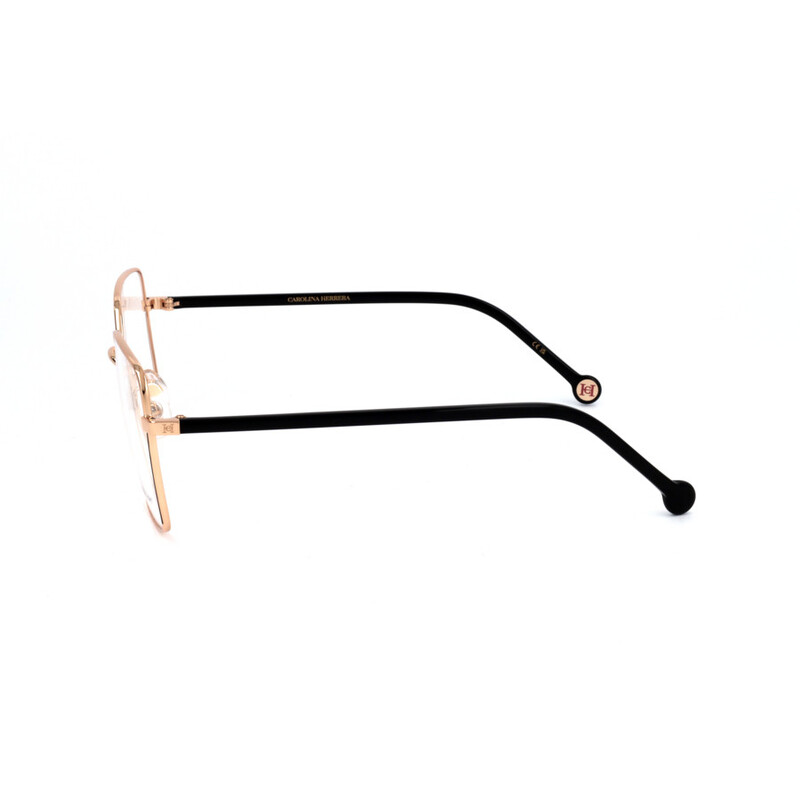 Carolina Herrera Ladies Gold Tone Square Eyeglass Frames HER 0248 ...