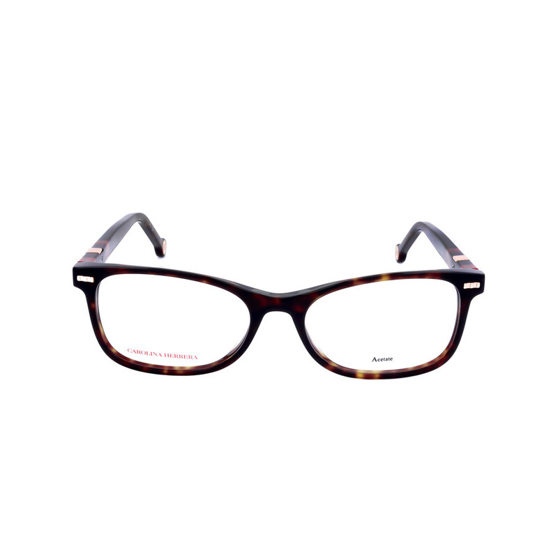 Carolina Herrera Ladies Red Rectangular Eyeglass Frames HER 0110 ...