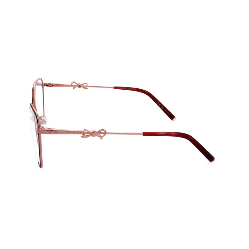Carolina Herrera Ladies Red Rectangular Eyeglass Frames HER 0220-1 ...