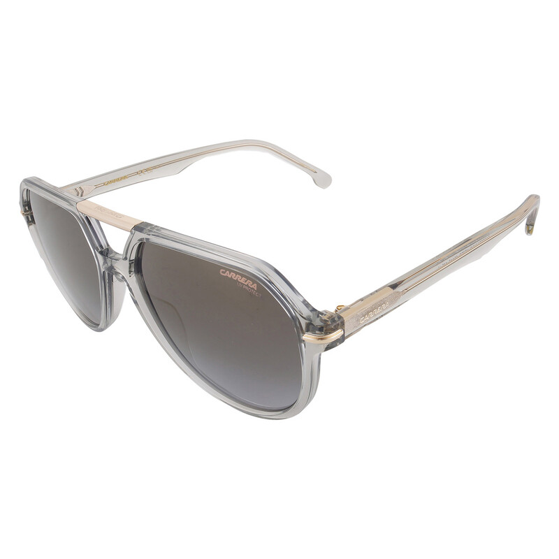 Carrera Grey Shaded Gold Pilot Men's Sunglasses CARRERA 315/S 0KB7/FQ ...