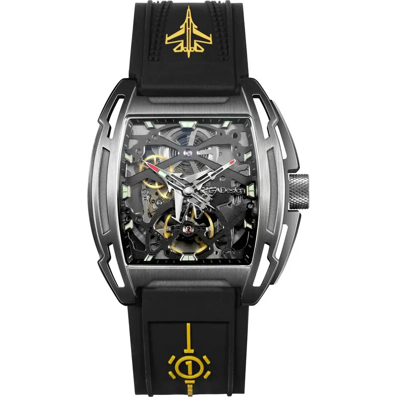 Ciga Design Z-Series Aircraft Carrier Automatic Grey Dial Men's Watch ...