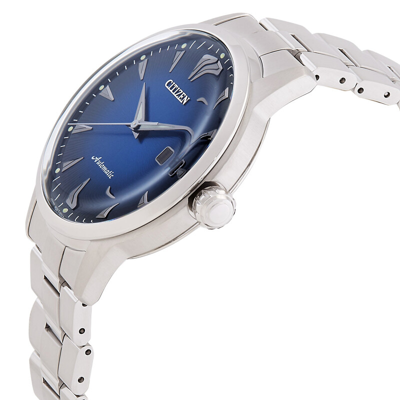 Citizen Automatic Blue Dial Men's Watch NK0009-82L - Watches - Jomashop