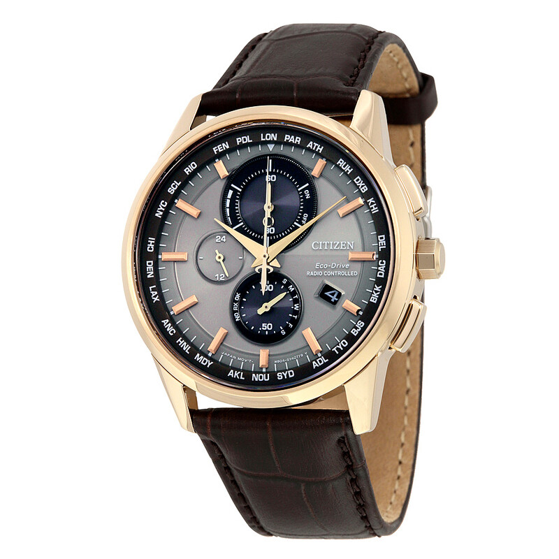 Citizen Eco-Drive World Chronograph A-T Men's Watch AT8113-04H ...