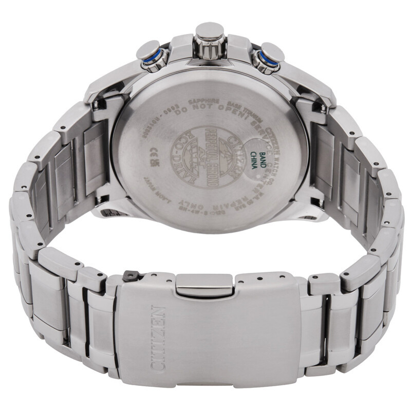 Citizen Perpetual Chrono A-T Eco-Drive Black Dial Watch CB5908-57E ...