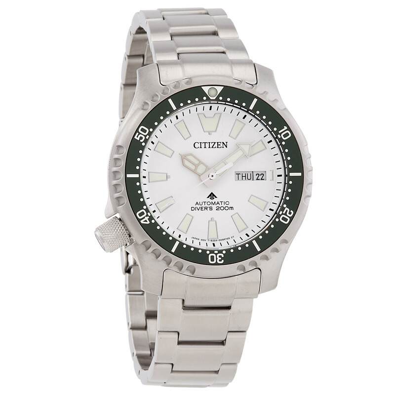 Citizen Promaster Automatic White Dial Men's Watch NY0168-64A ...