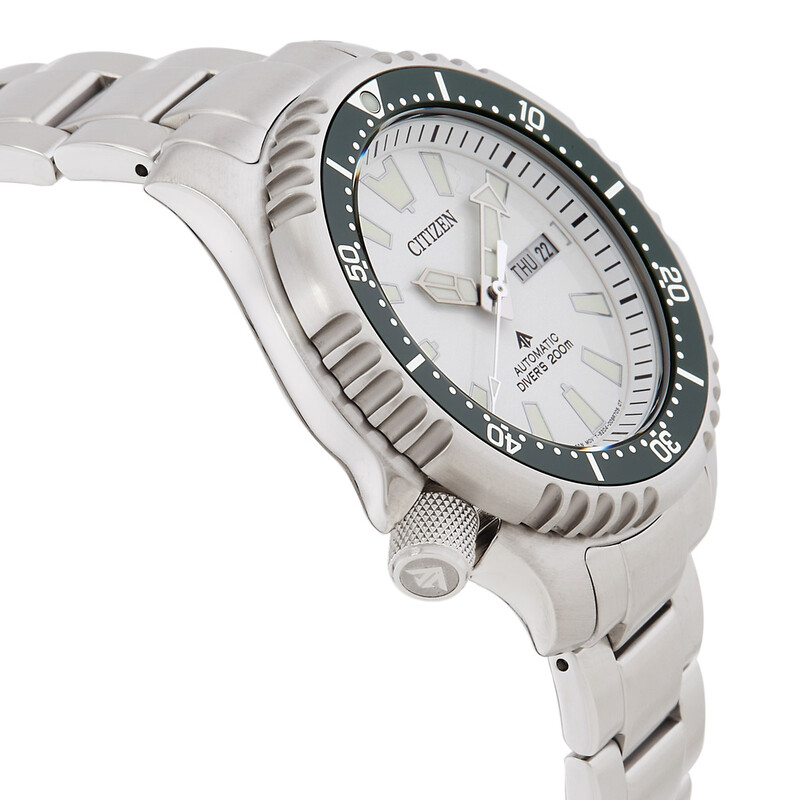 Citizen Promaster Automatic White Dial Men's Watch NY0168-64A ...
