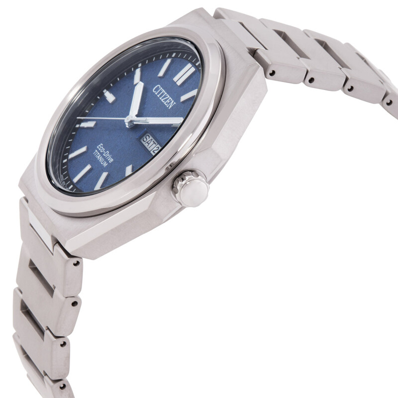 Citizen Zenshin Three-hand Blue Dial Men's Watch AW0130-85L ...