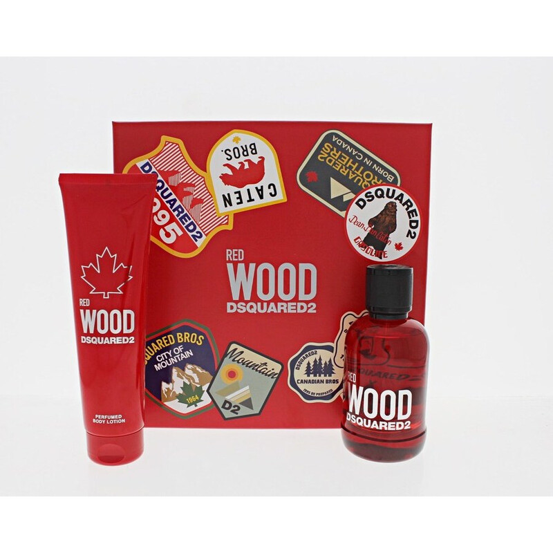 Dsquared2 Ladies Wood Red Pour Femme Gift Set Fragrances 8011003862740 ...
