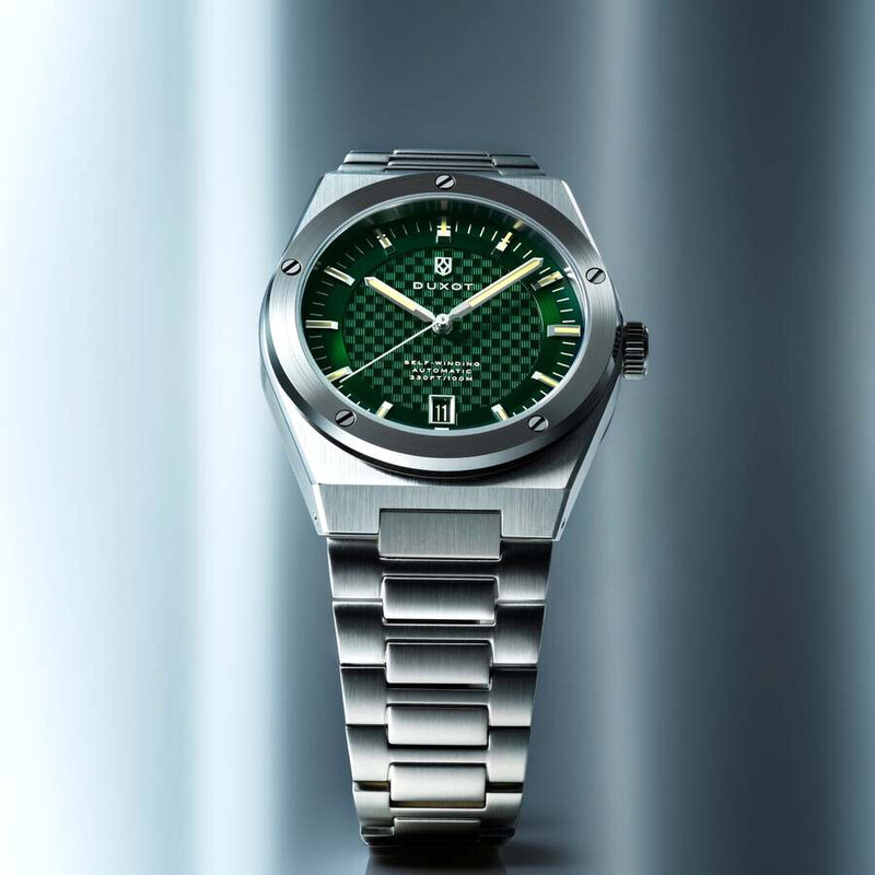 Duxot Bastia Automatic Green Dial Men's Watch DX-2068-55 194595074024 ...