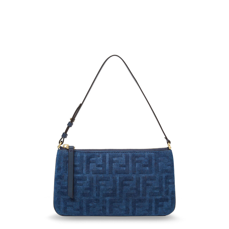 Fendi Flat Ff Fabric Shoulder Bag 8M0536AW5HF1UJW 8055052925056 ...
