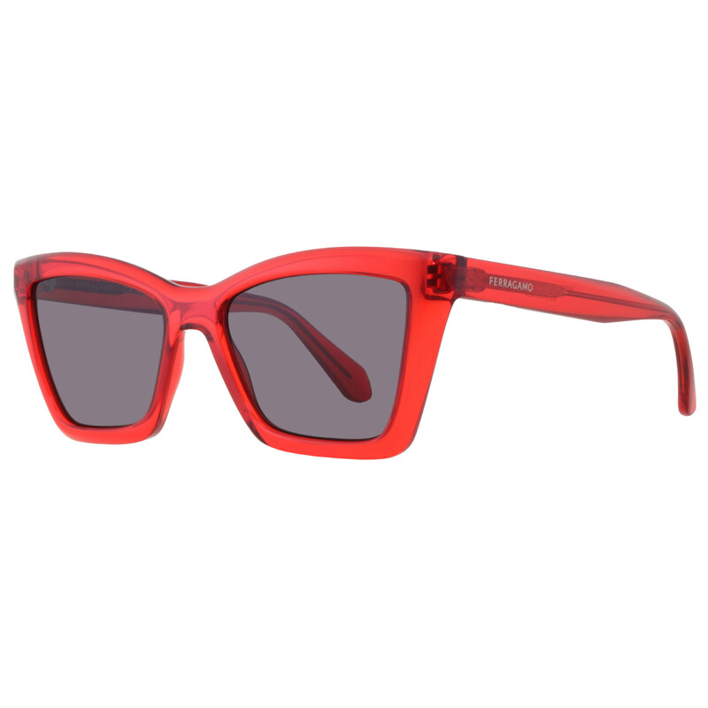 Ferragamo Grey Cat Eye Ladies Sunglasses SF2039SE 616 53 886895658522 ...