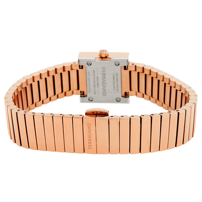 Ferragamo Portrait Quartz Silver Dial Ladies Watch SFJT00625 ...