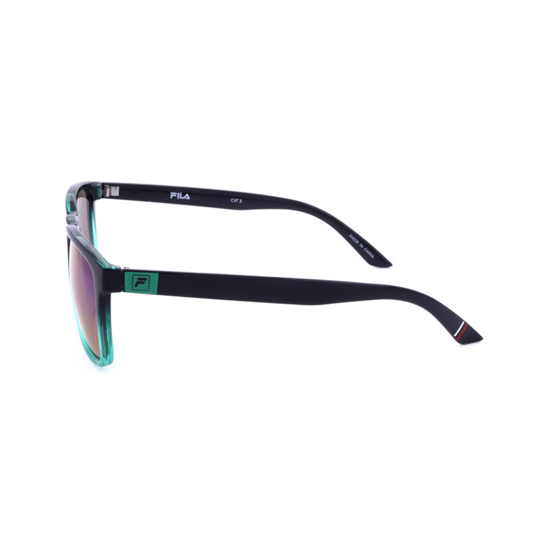Fila Men's Blue Rectangular Sunglasses SFI172-1 751286356656 - Jomashop